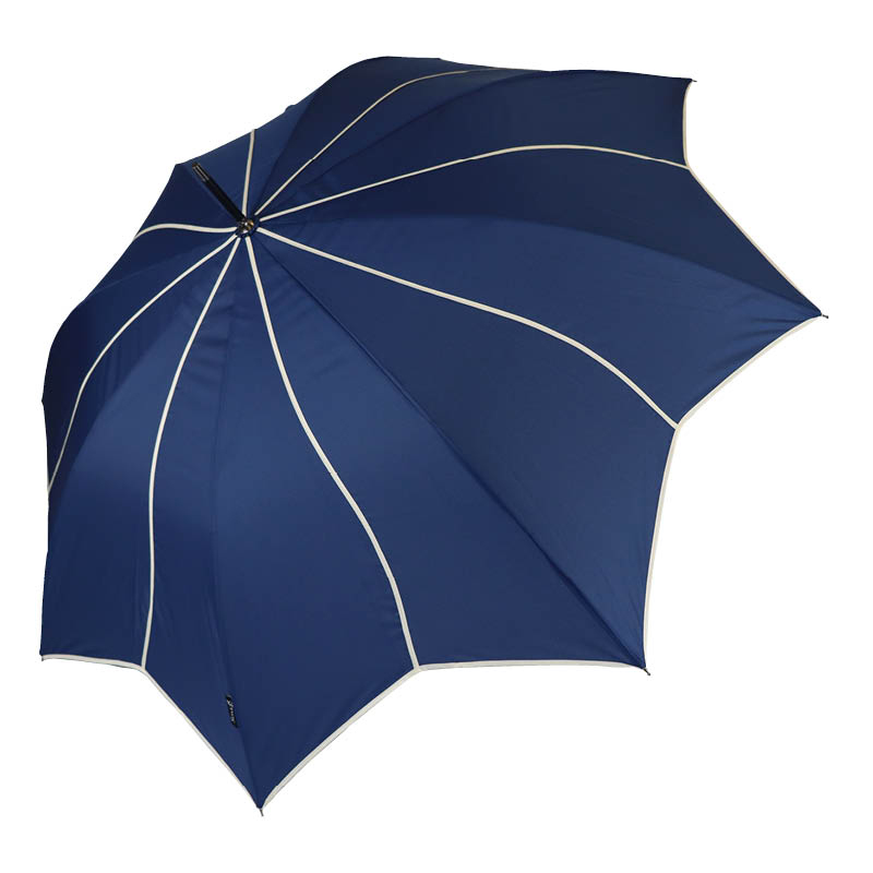 Soake Walking Swirl Umbrella (Navy) - WalkingSticks.co.uk