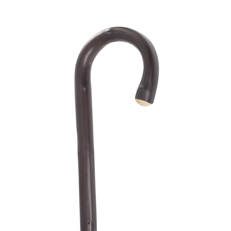 Stout Chestnut Crook Walking Stick - WalkingSticks.co.uk