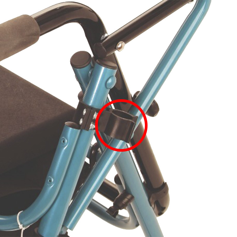 Uniscan Cadet 4-Wheel Blue Walker - WalkingSticks.co.uk