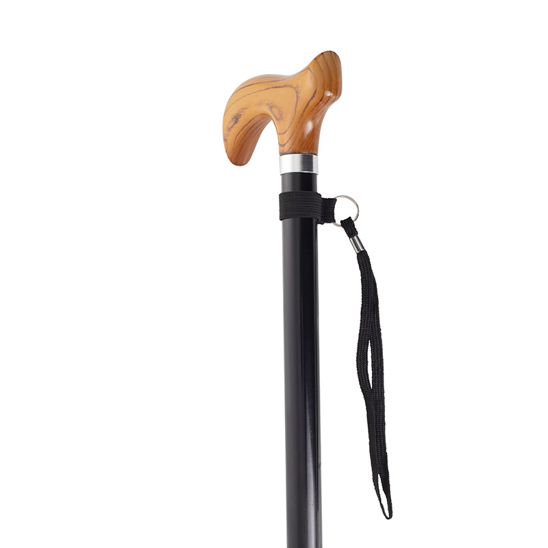 Shock Absorbing Black Derby Stick - WalkingSticks.co.uk