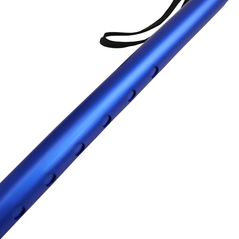 Metallic Blue Adjustable Walking Stick - WalkingSticks.co.uk