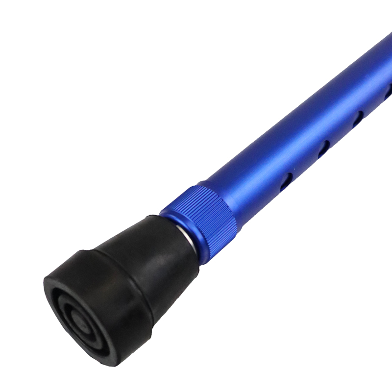 Metallic Blue Adjustable Walking Stick - WalkingSticks.co.uk