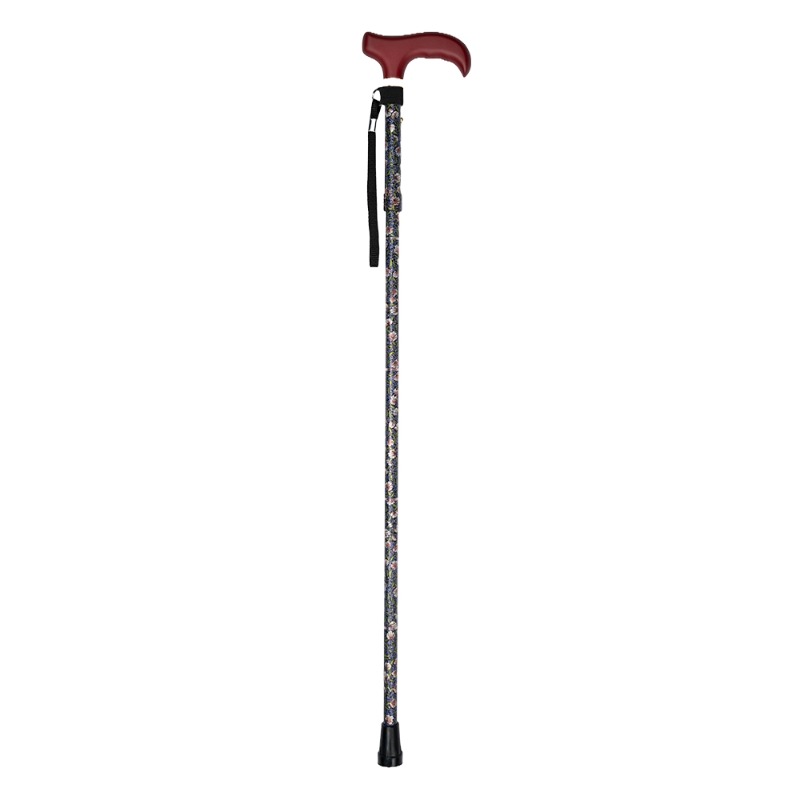 Mini Folding Walking Stick (Mahogany) - WalkingSticks.co.uk