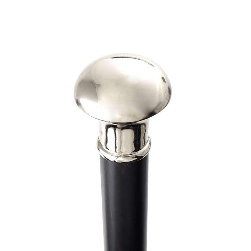 Nickel Alpine Spike Walking Stick Ferrule - WalkingSticks.co.uk