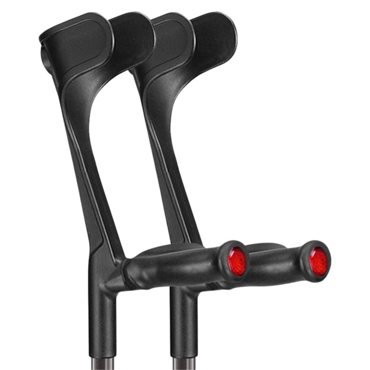 Ossenberg Open Cuff Crutches (Pair) - WalkingSticks.co.uk