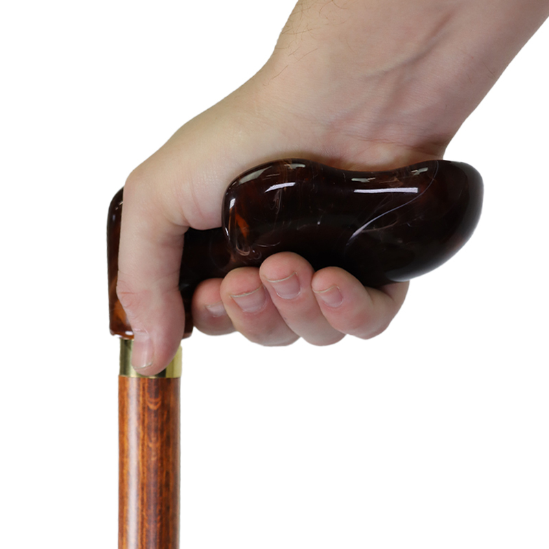 Right-Handed Hardwood Orthopaedic Stick - WalkingSticks.co.uk