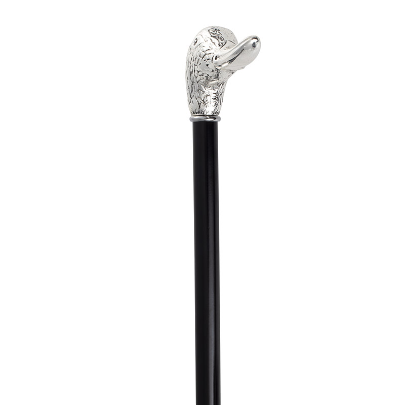 Silver-Plated Twisted Cap Cane - WalkingSticks.co.uk