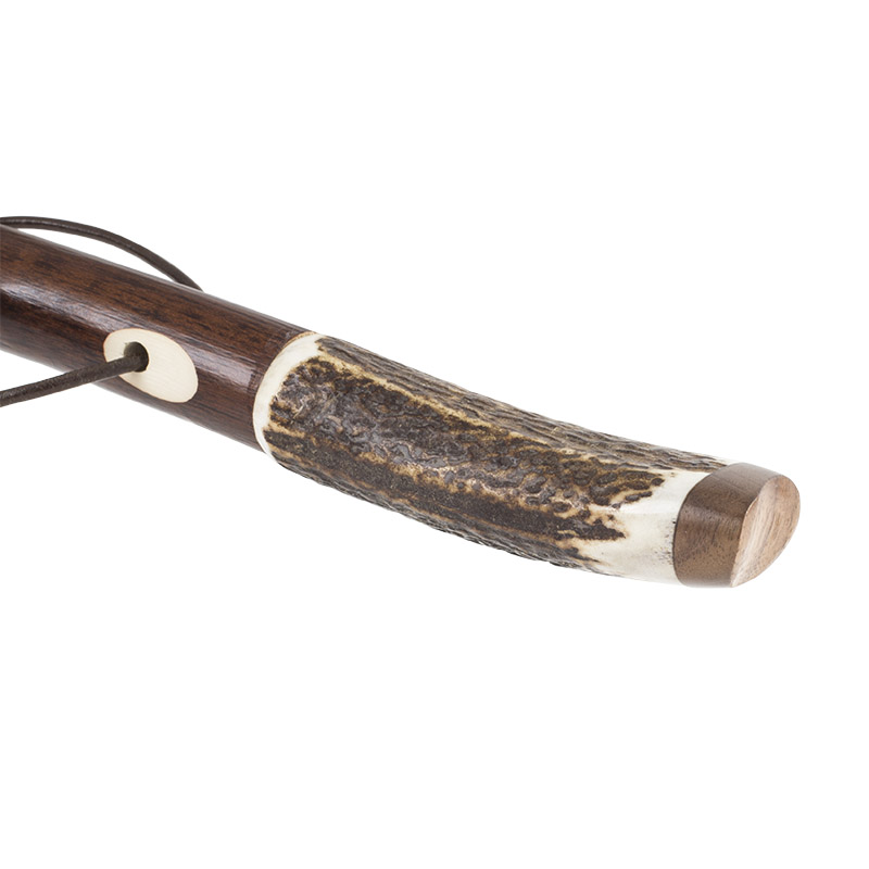 Staghorn Handle Wooden Hiking Stick - WalkingSticks.co.uk