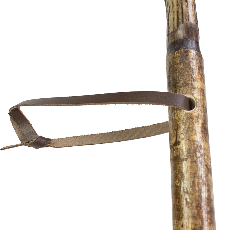 Staghorn Three-Section Hazel Thumbstick - WalkingSticks.co.uk