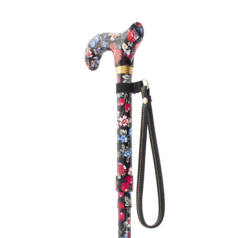 Mini Folding Blue Morris Walking Stick - WalkingSticks.co.uk